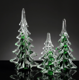 Large Art Glass Christmas Tree | Holiday | Christmas Tree