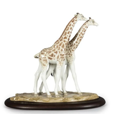 Giraffes Porcelain Figurine |Giraffe Figurine | Lladro