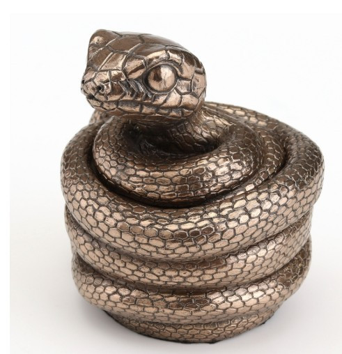 Snake Sculpture | Box | Figurine | Snake Gift