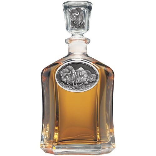 Buffalo Decanter | Heritage Pewter
