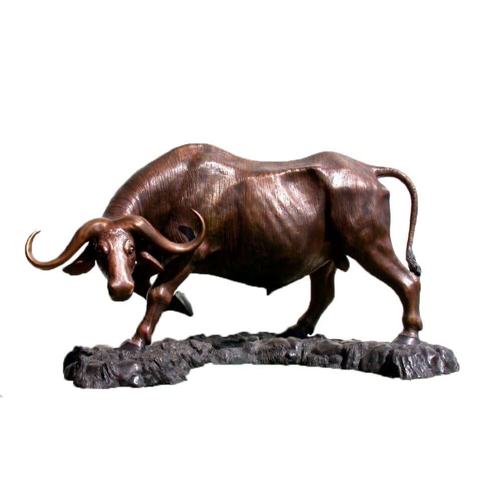 Water Buffalo | Sculpture | Outdoor Bronze Statue