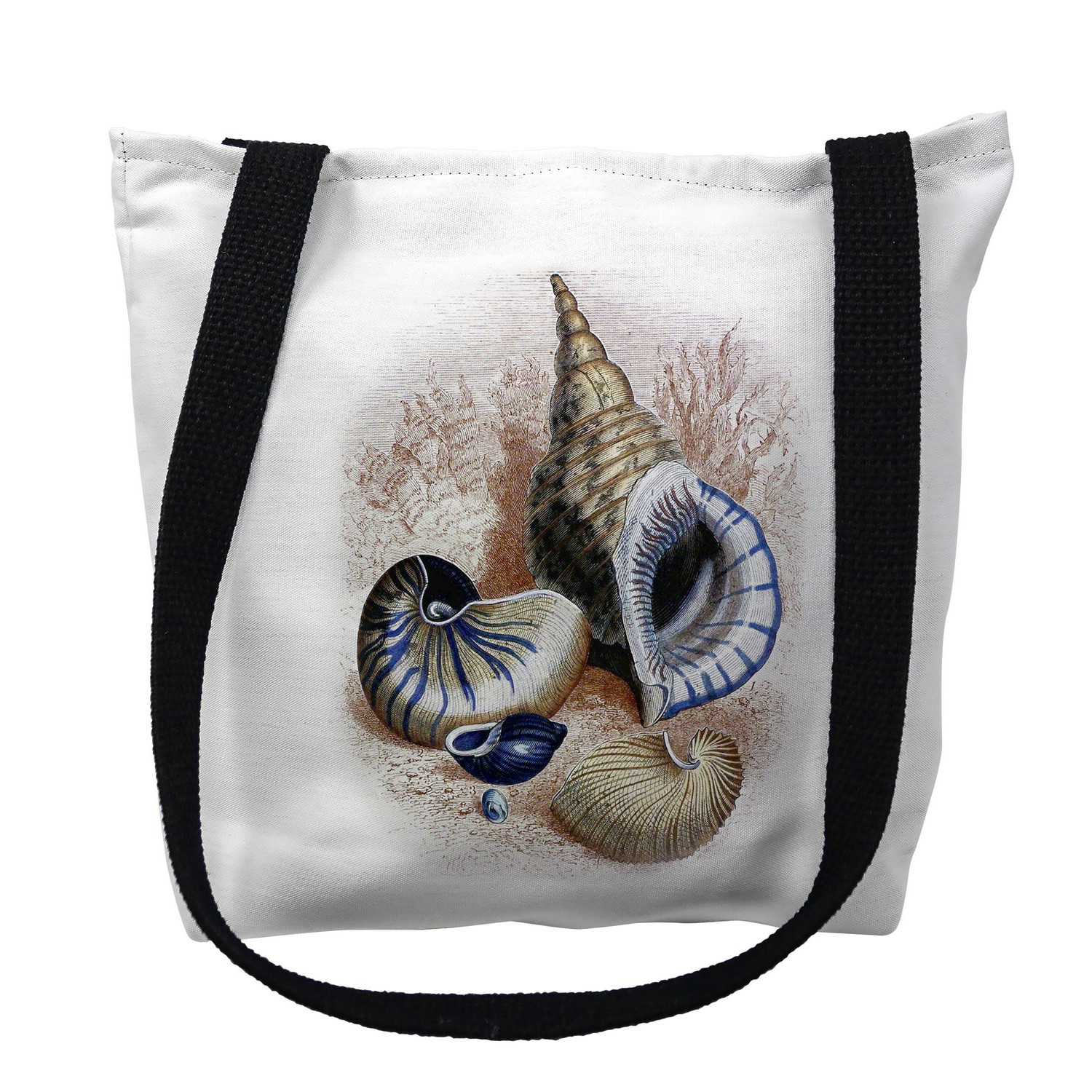 Shells Tote Bag | 16" Shell Tote | Betsy Drake