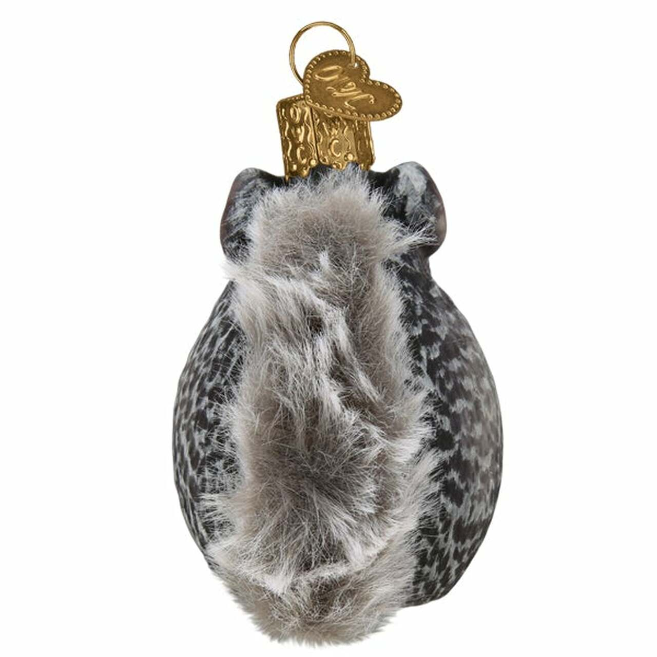 Vintage Chinchilla Glass Ornament | Old World Christmas | Holiday Decor
