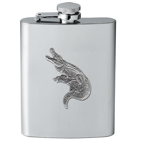 Alligator Flask | Heritage Pewter