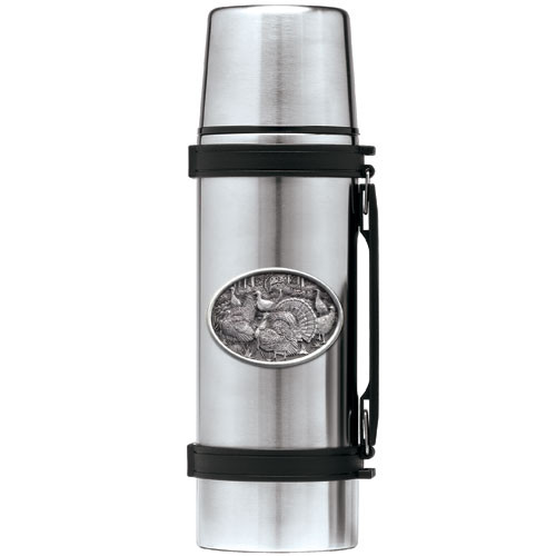 Turkey Thermos | Bird Drinkware | Heritage Pewter