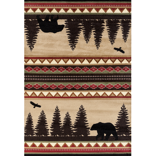 Bear Area Rug | Woodside | United Weavers