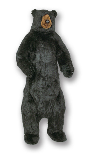 Standing Black Bear Plush | Stuffed Animal | Life Size | Ditz Designs