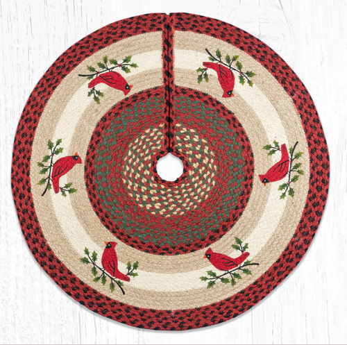 Cardinal Tree Skirt | Christmas Decoration