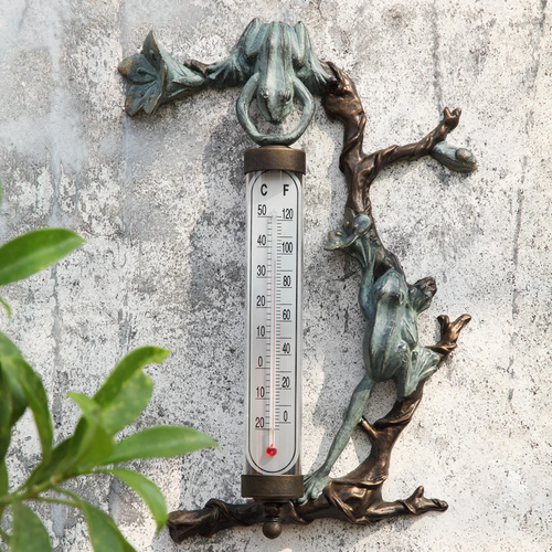 Frog Thermometer | Wall Mounted | Garden | Nurseery | SPI