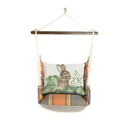 Serene Sunset with Rabbit and Cabbages Hammock Chair Swing | Magnolia ...