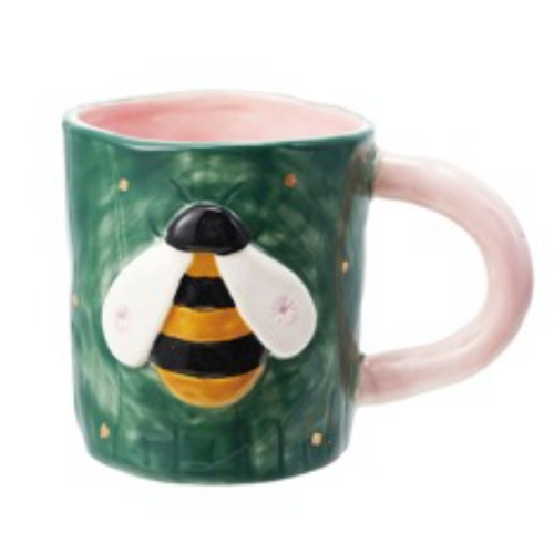 Bee Stoneware Mug | Coffee Mug