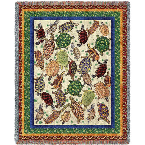 Turtle Throw | Tapestry | Blanket | Pure Country