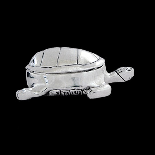 Turtle Box | Silver Plated | Jewelry Box | D Argenta
