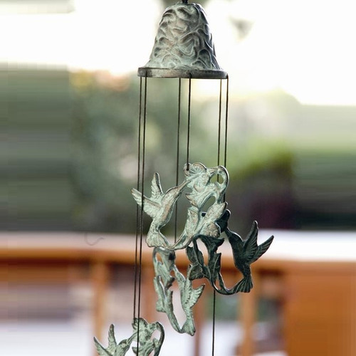 Hummingbird Wind Chime | Outdoor | Decor | SPI