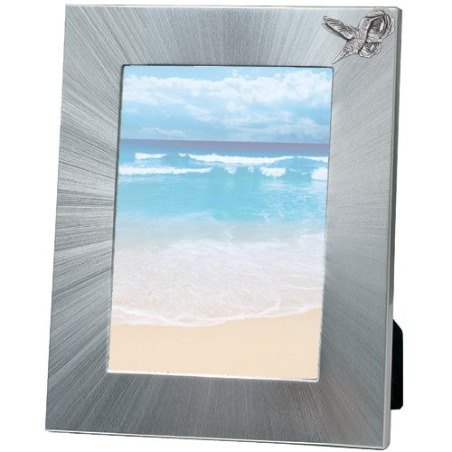 Hummingbird 5x7 Photo Frame | Heritage Pewter