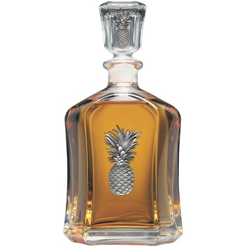 Pineapple Capitol Decanter | Bar Accessories | Heritage Pewter