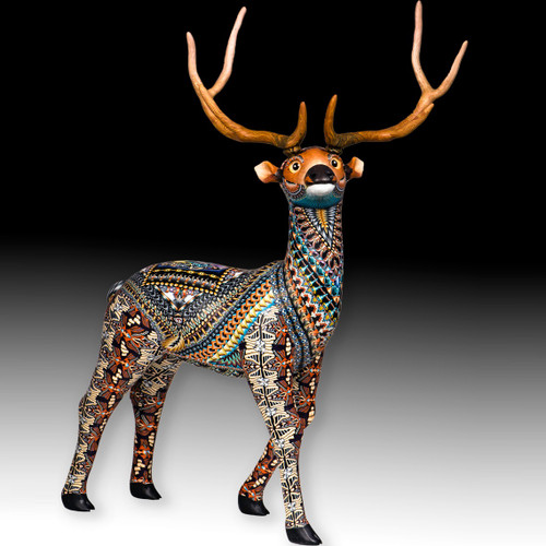 Fimo Elk Mama | Polymer Clay Elk Mama Sculpture | Fimo Creations