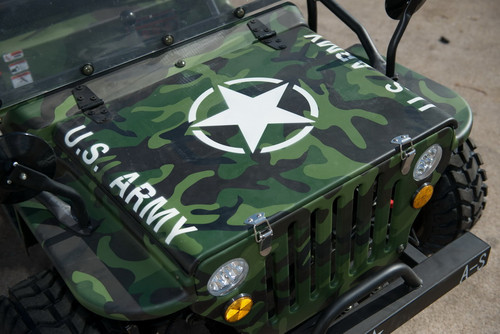 Coolster Army Vehicle Go-Kart, GK-6125A