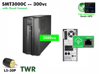 SMT3000C - APC SmartUPS LCD 3000va (120v - w/SmartConnect) Refurb ...