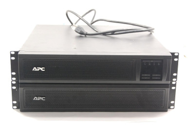 SMX1500RM2U + SMX48RMBP2U - APC SmartUPS LCD 1500va (120v - Long ...