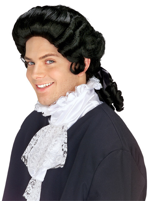 Black Colonial Man Wig | Free Shipping