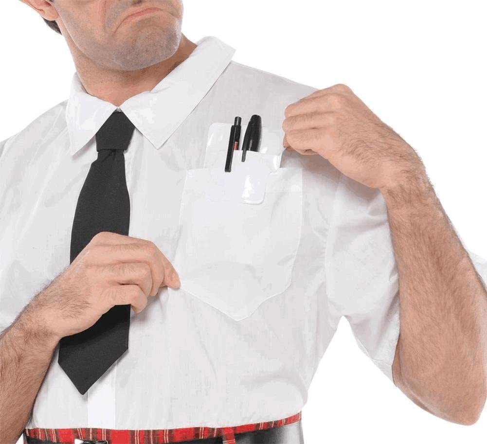 Pocket Protector-White - FantasyCostumes.com
