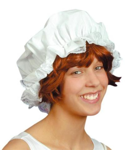 Mop Hat-White - Fantasy Costumes | Free Shipping