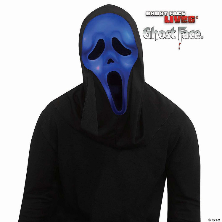 Ghost Face® Color Changing Full Mask with Hood - FantasyCostumes.com