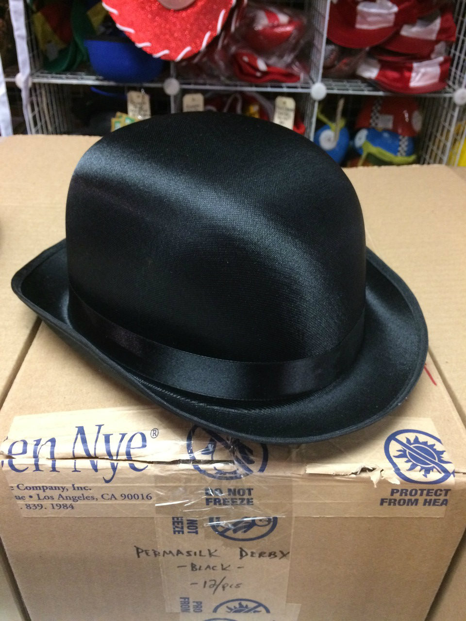 Derby Hat Permasilk Black | Free Shipping