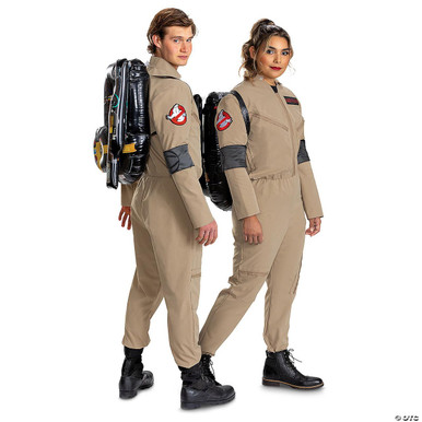 Ghostbusters: Deluxe Frozen Empire™ Flight Suit Costume - Adult ...
