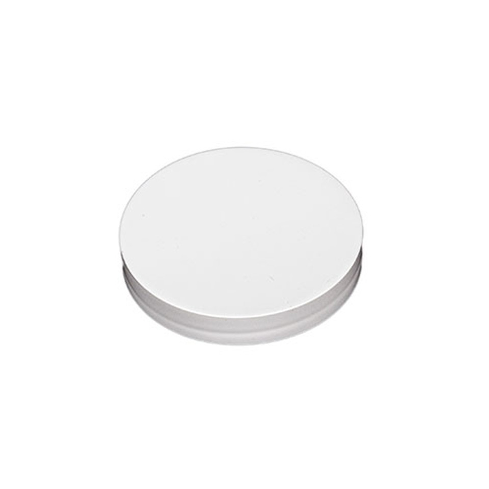 70-400 White PP Smooth Foam Lined Continuous Thread Cap