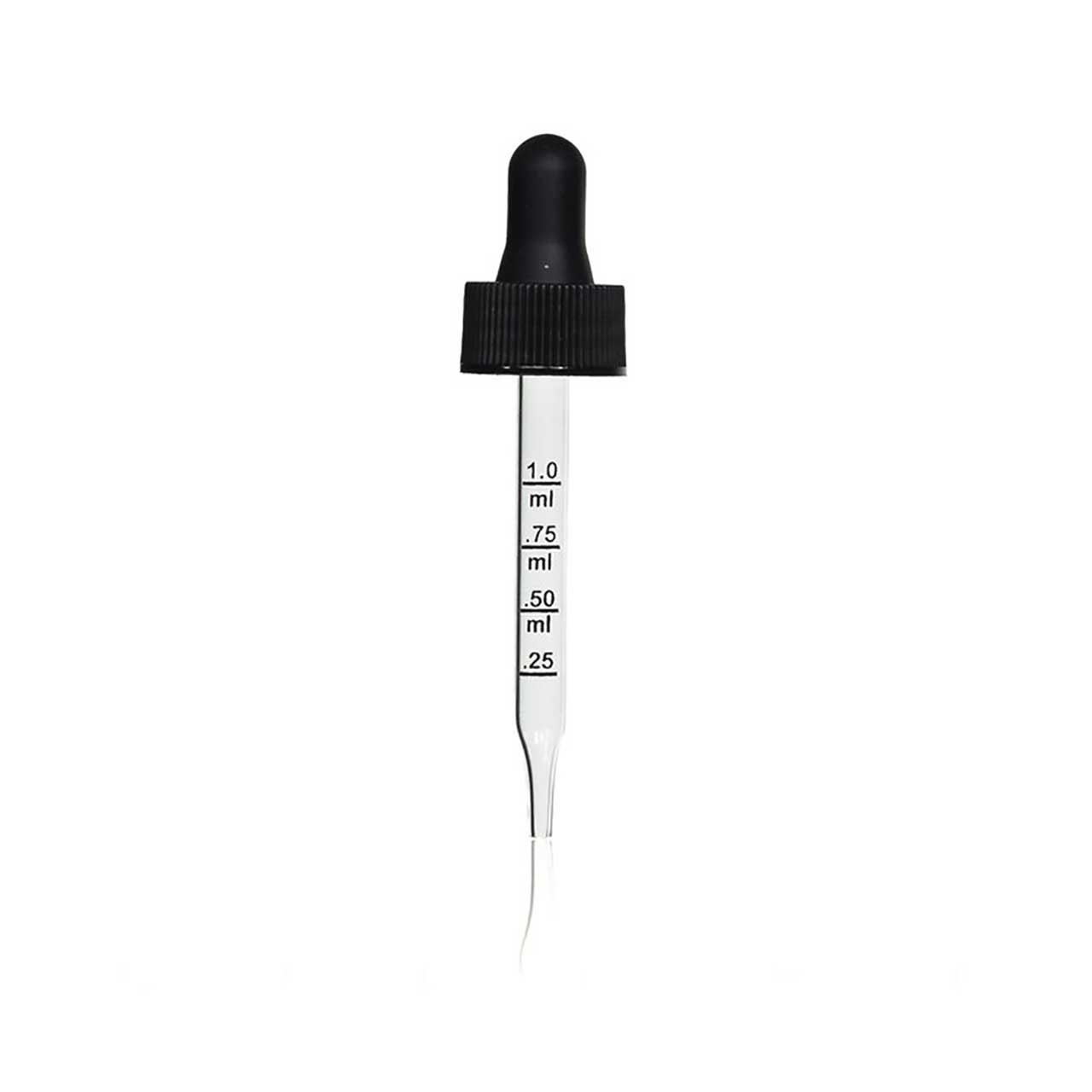 1 Oz. Glass Dropper | 20-400 x 76 mm