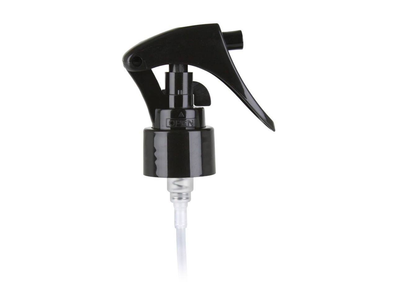 24-410 Black Fine Mist Trigger Sprayer, 6 1/8" Dip Tube | Wholesale ...