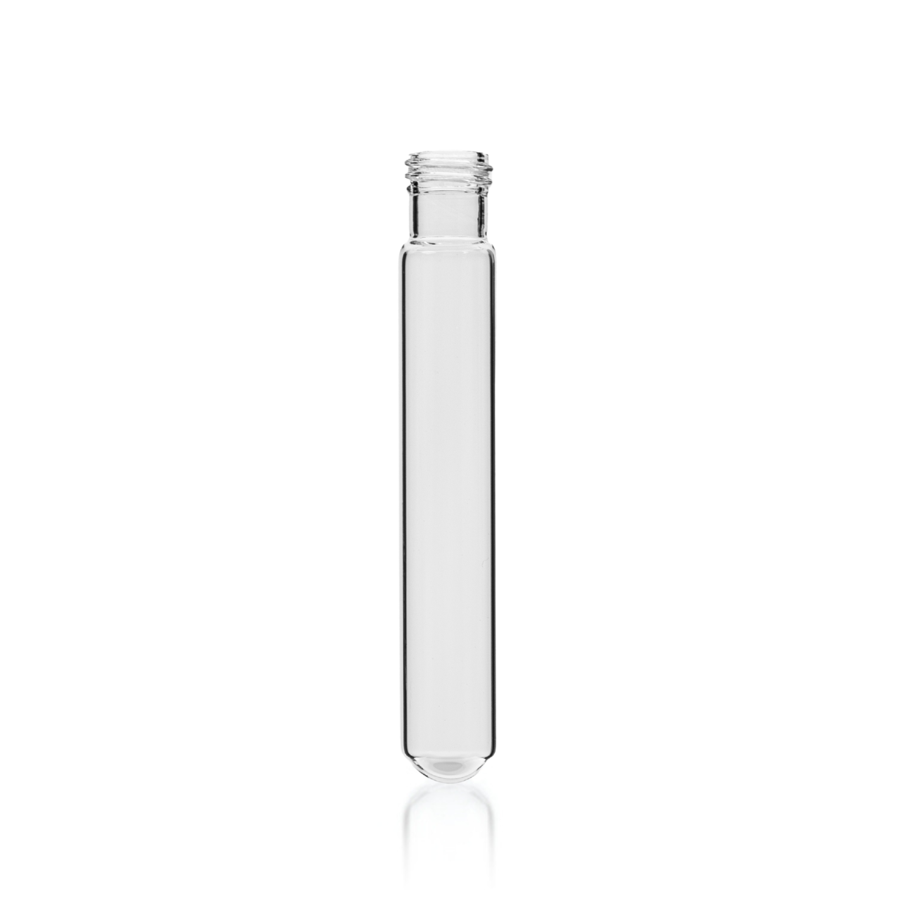 12 ml Threaded Glass Test Tube | Wholesale Glass Test Tubes