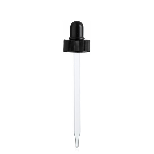 Glass Dropper w/ Threaded Cap | Many Sizes & Styles In Stock