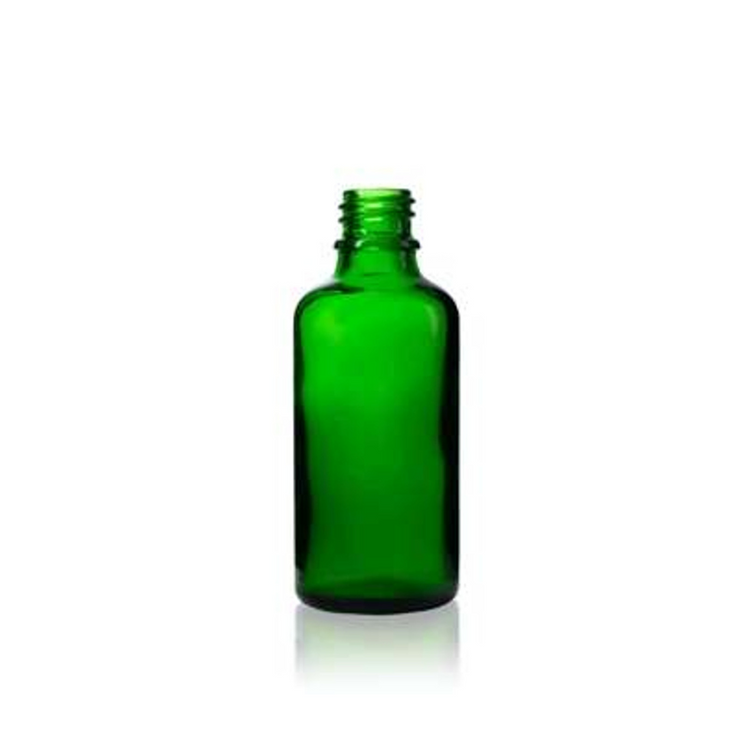 50 ml Emerald Green Euro Bottle