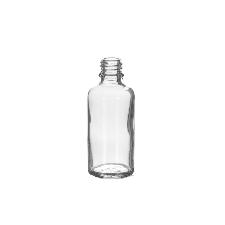 50 ml Clear Euro Bottle