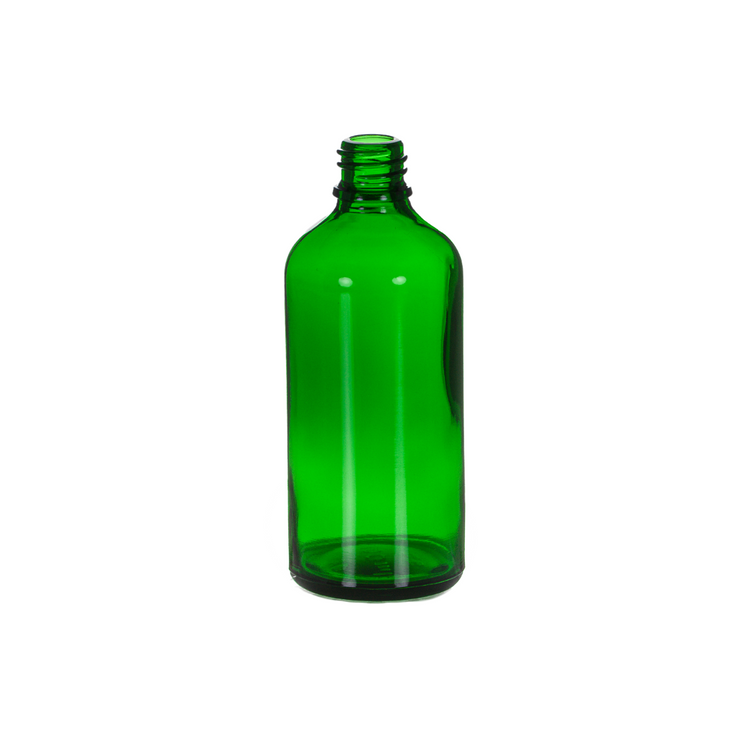 100 ml Emerald Green Euro Bottle