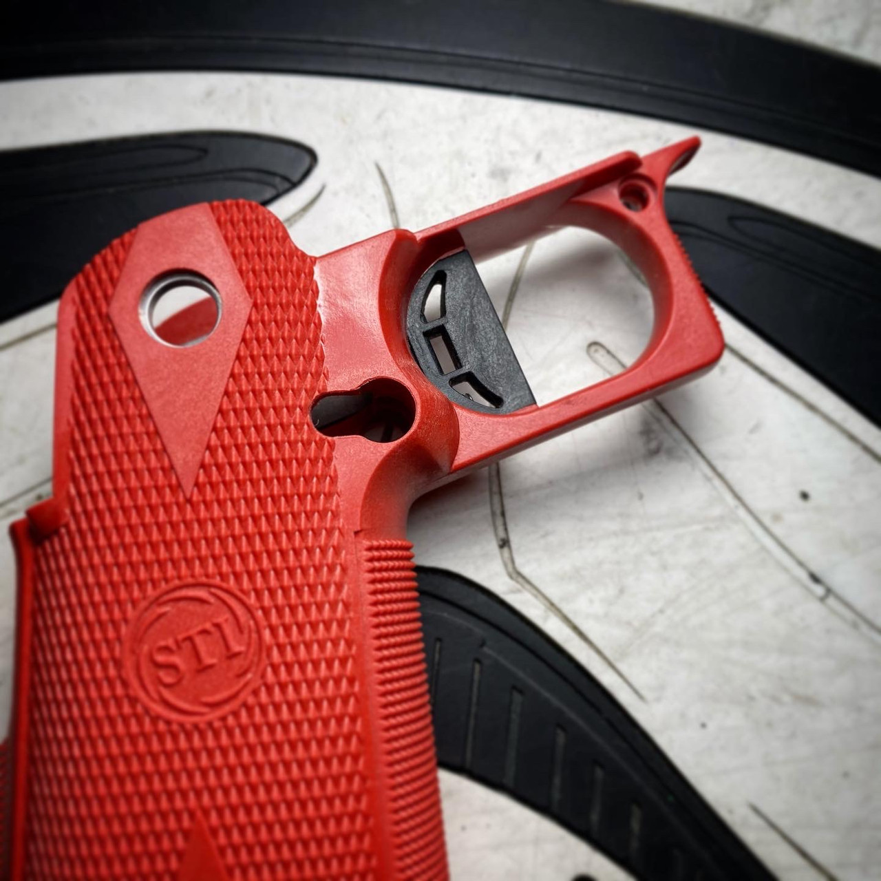 STI/Staccato Flat Trigger With Long/Medium/Short Sizing Service - Dark ...