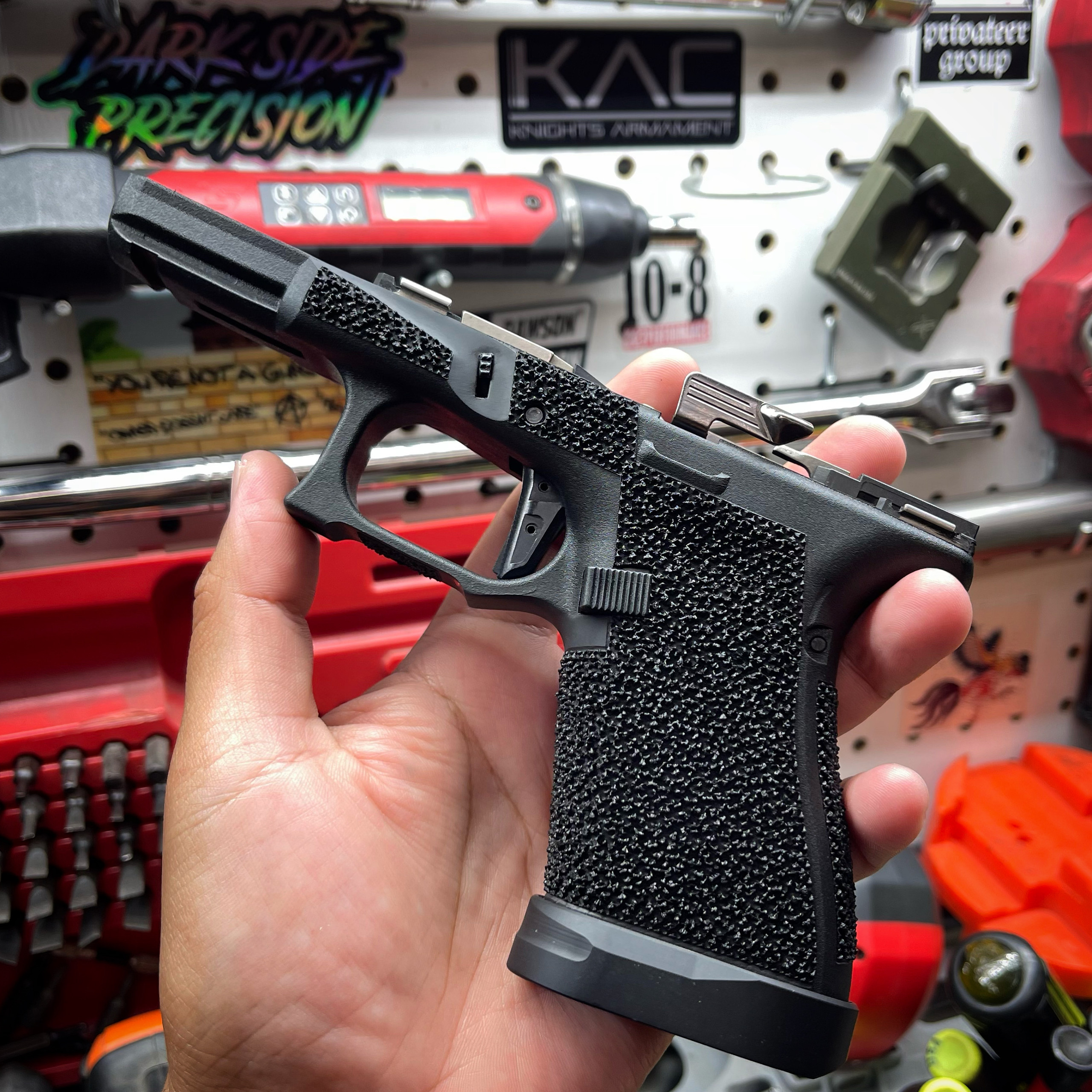 Glock Stippling Service "Deluxe Package" - Dark Side Precision