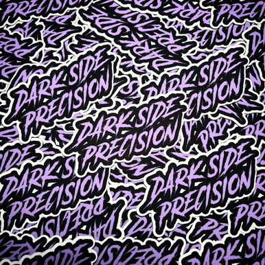 Limited Edition Purple Sticker Pack - Dark Side Precision