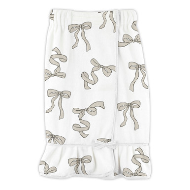 Spa Wrap - Flax Bows - [Consumer]Bella Sleep + Spa