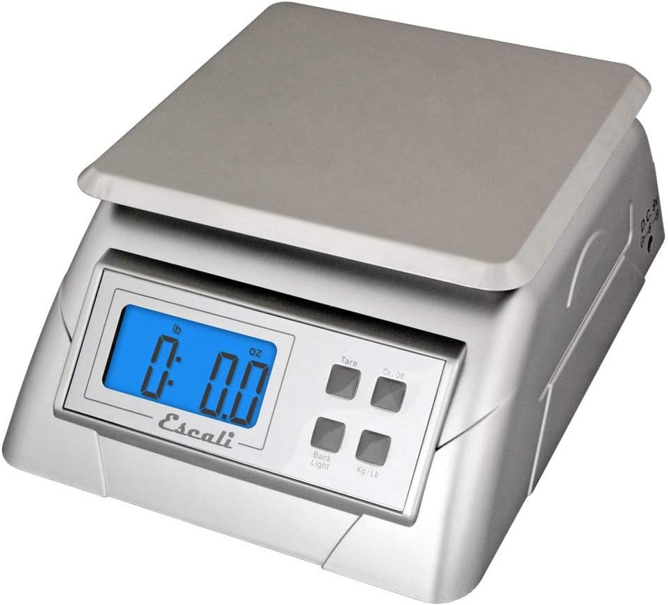 Escali - Nova Low Profile 2 Lb Digital Scale