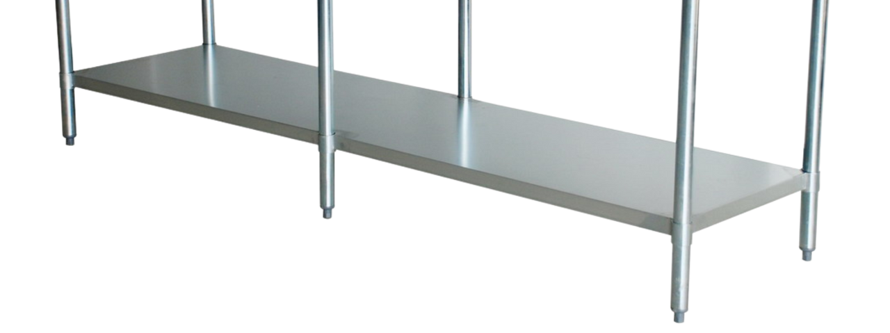 Omcan - 24" x 96" Stainless Steel Undershelf For 19141 & 44342 ...
