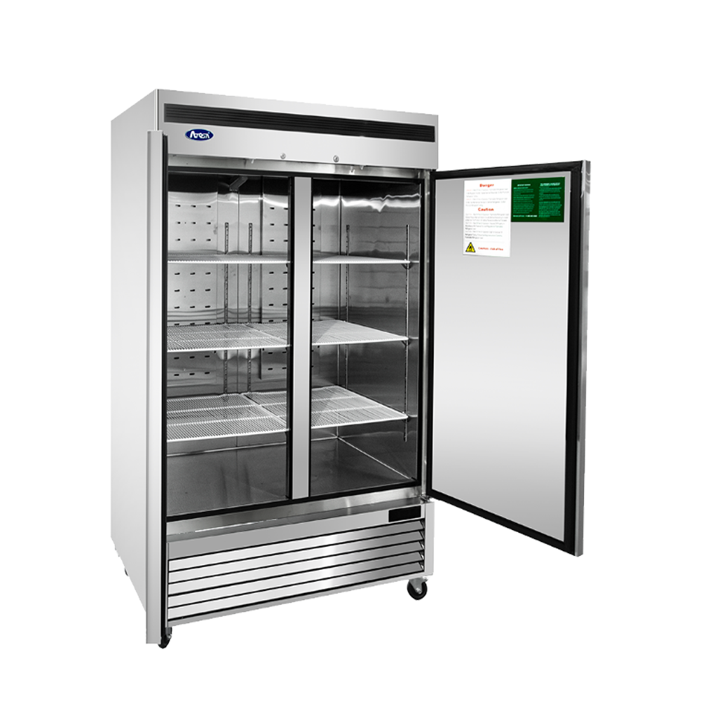 Atosa - 54" Bottom Mount 2 Door Reach-in Freezer - MBF8503GR