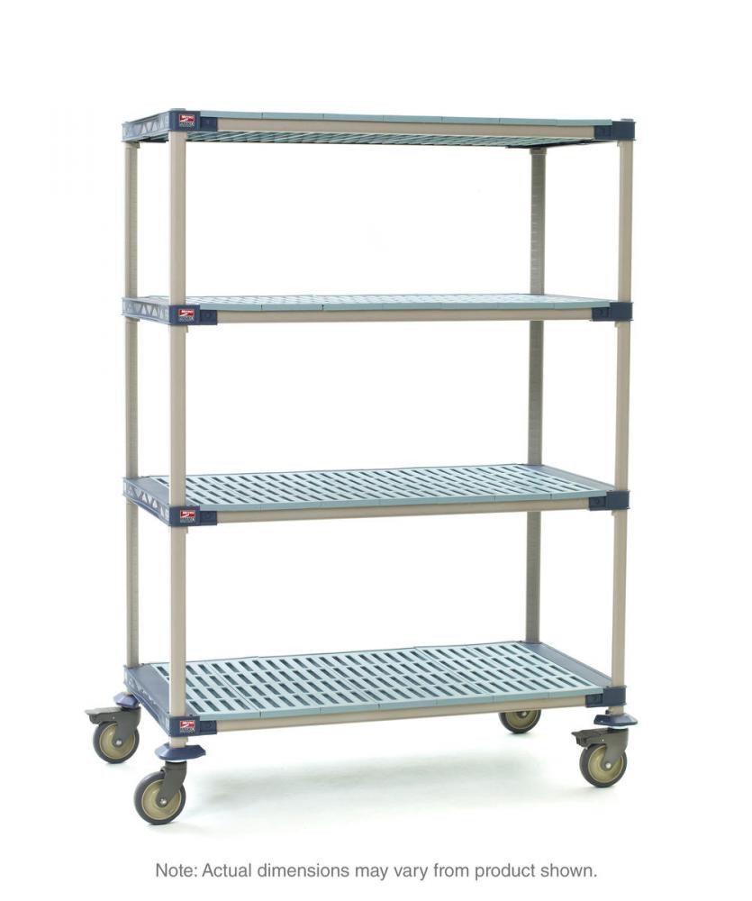 Metro X556PG4 MetroMax 4 Polymer Grid Shelf Cart - 24" x 48"