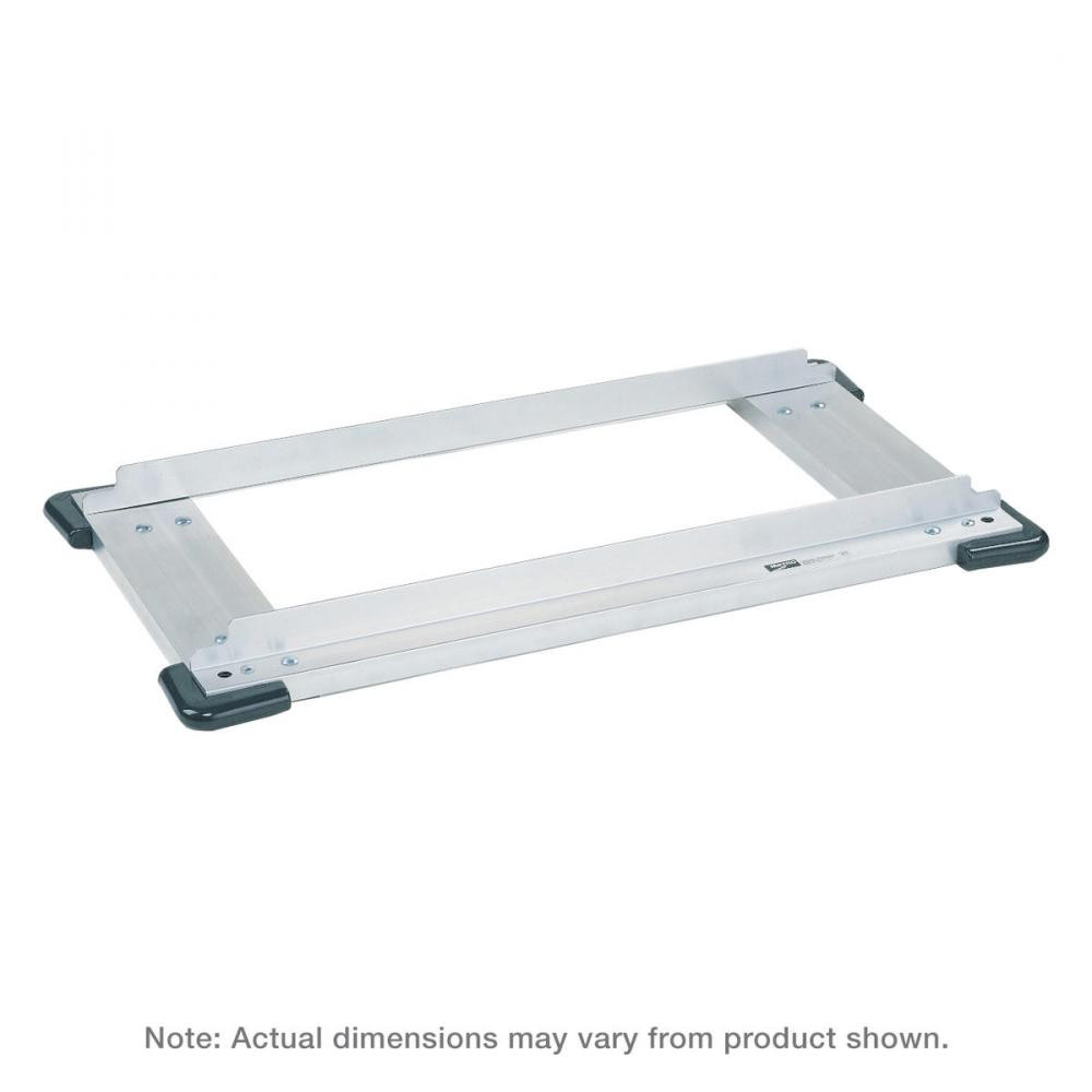 Metro D1848SCB Stainless Steel Truck Dolly Frame with Corner Bumpers 18 ...
