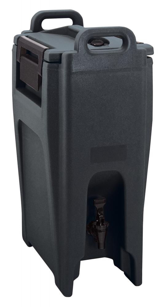 Cambro UC500110 Ultra Camtainers® 5.25 Gallon Black Insulated Beverage ...