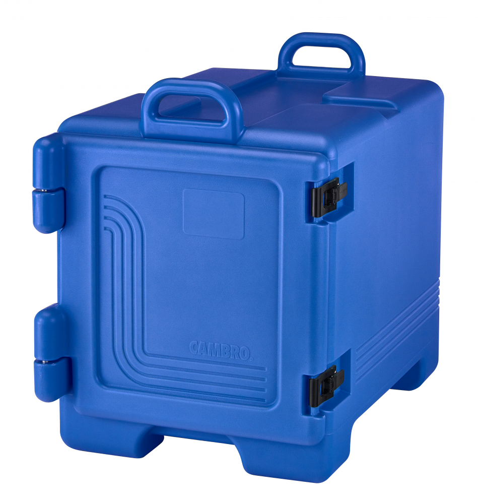 Cambro UPC300186 Ultra Pan Carrier® Navy Blue Front Loading Insulated ...