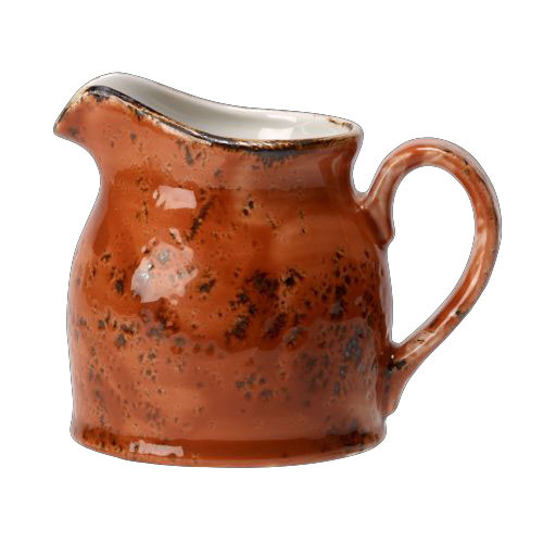 Steelite - 5 1/2 In X 4 In X 3 1/4 In (5 Oz) Orange Craft Jug Club (12 ...